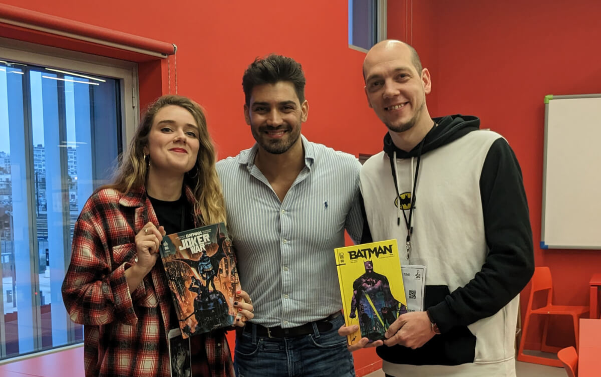 Interview de Jorge Jimenez au Festival International de la BD d'Angoulême